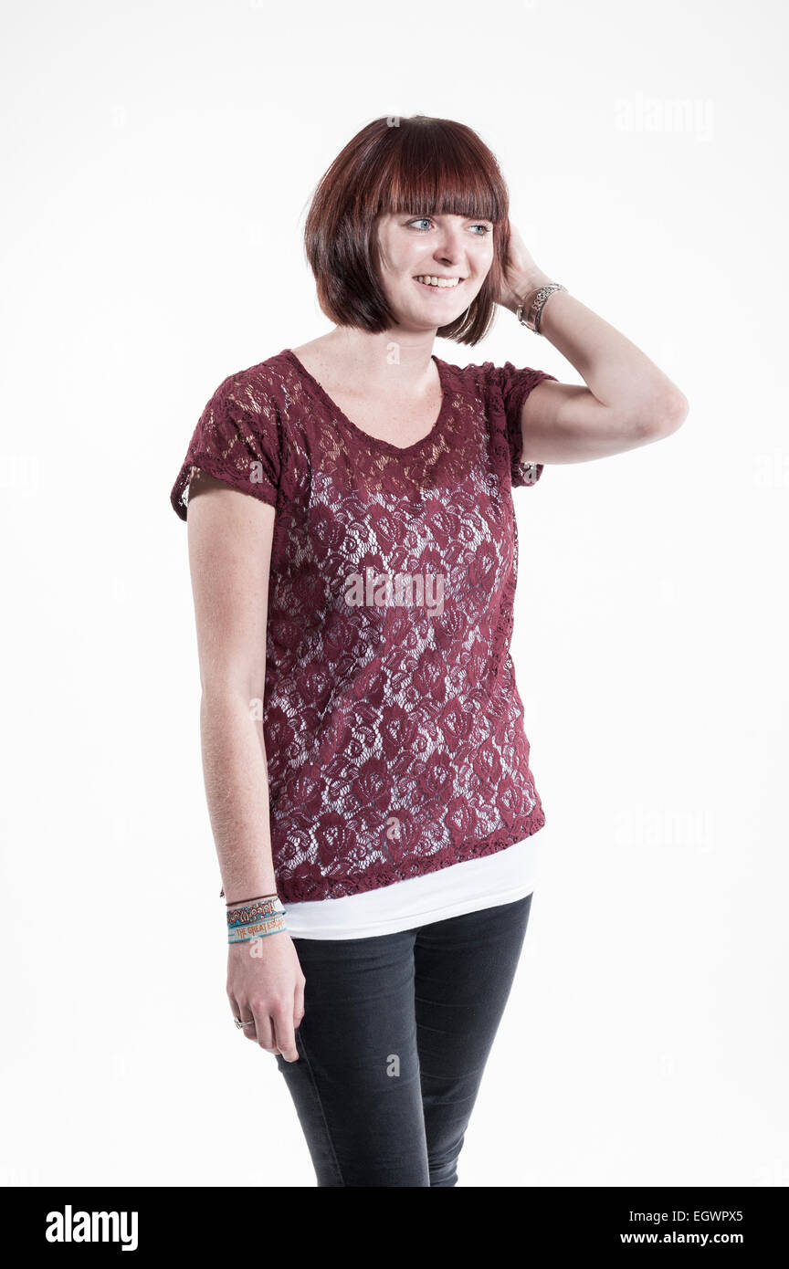 mid length and full length characterful shots of 20 something real ...