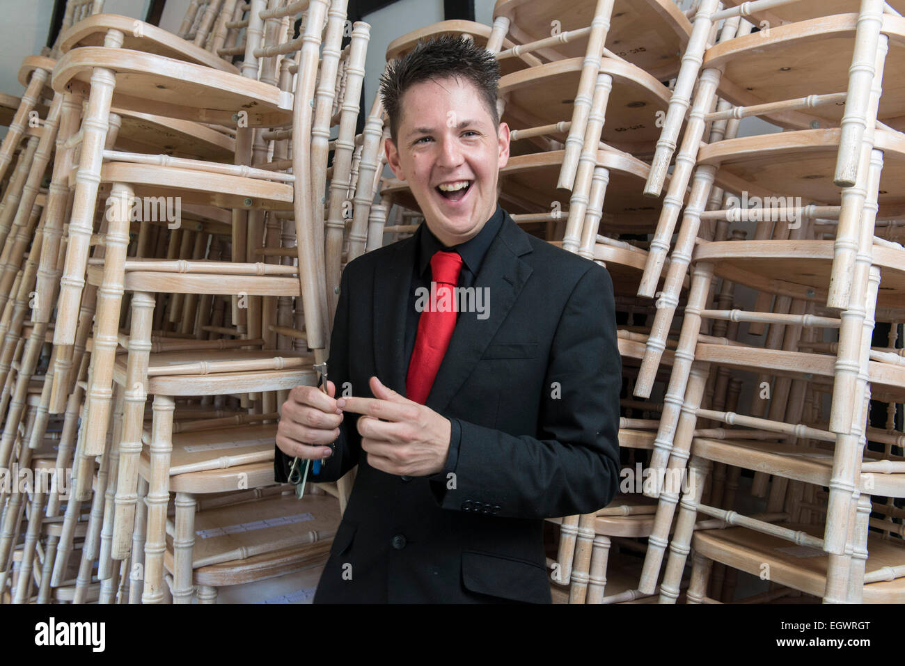 Keys keeper man hi-res stock photography and images - Alamy