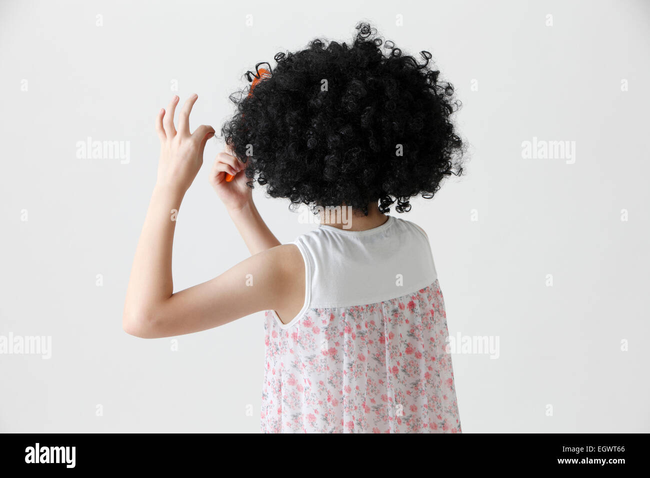 Back view of his wig hi-res stock photography and images - Alamy