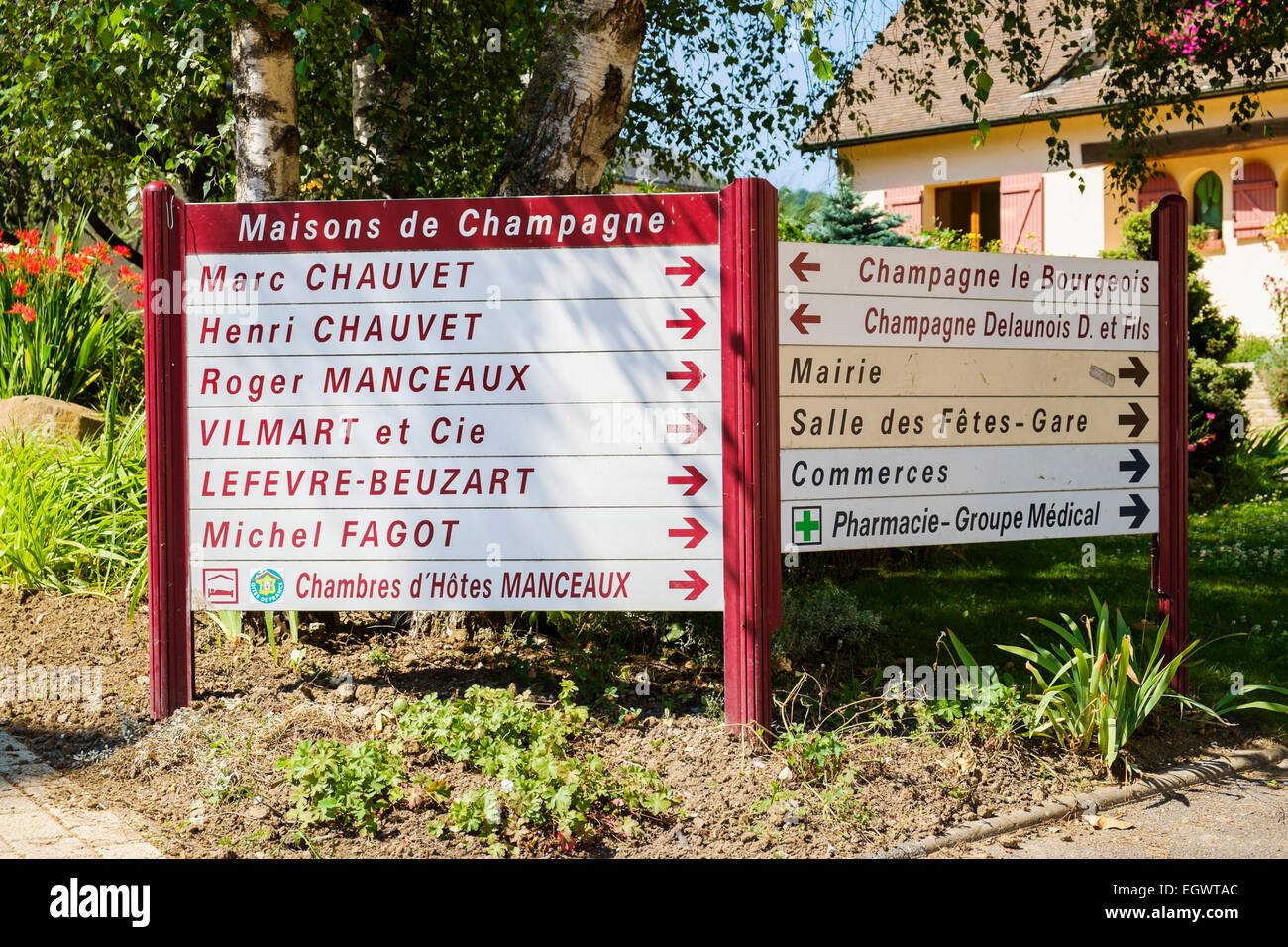 Champagne, France - Names of the Champagne Houses (Maisons de Champagne ...