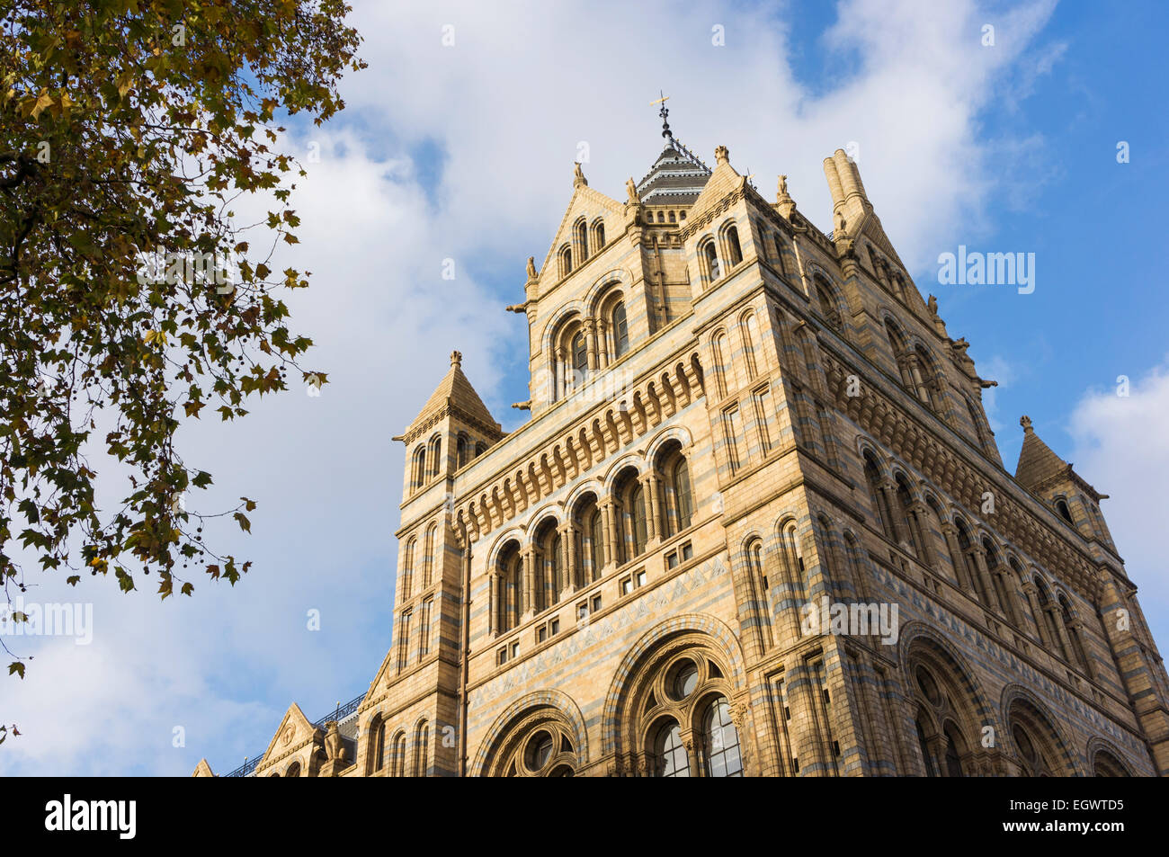 Natural History Museum building exterior, London, England, UK Stock ...