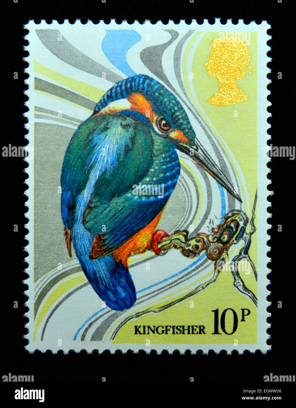 Postage stamp. Great Britain. Queen Elizabeth II. 1980. Centenary of ...