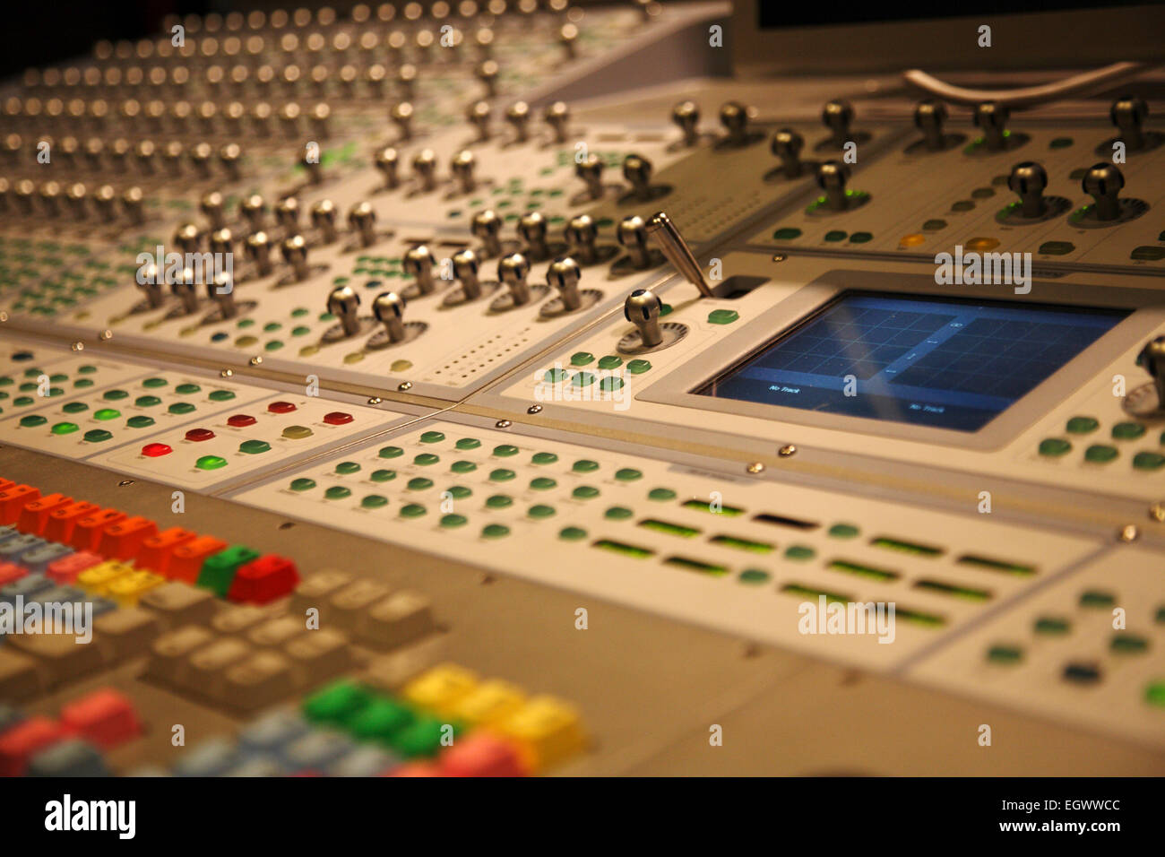 Mixing board recording studio no people hi-res stock photography and ...