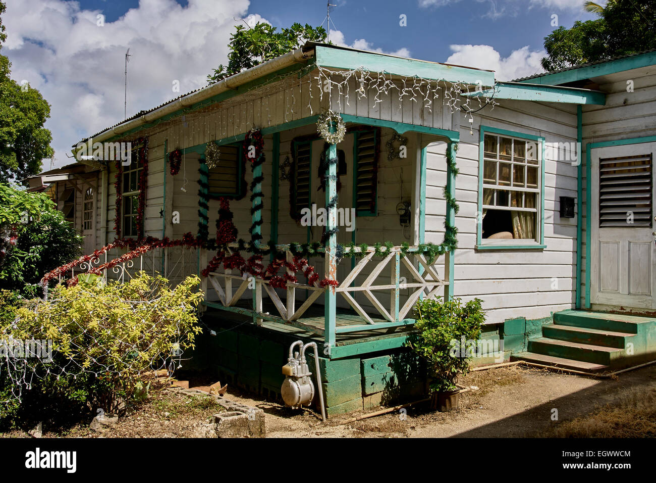 Old time barbados hi-res stock photography and images - Alamy