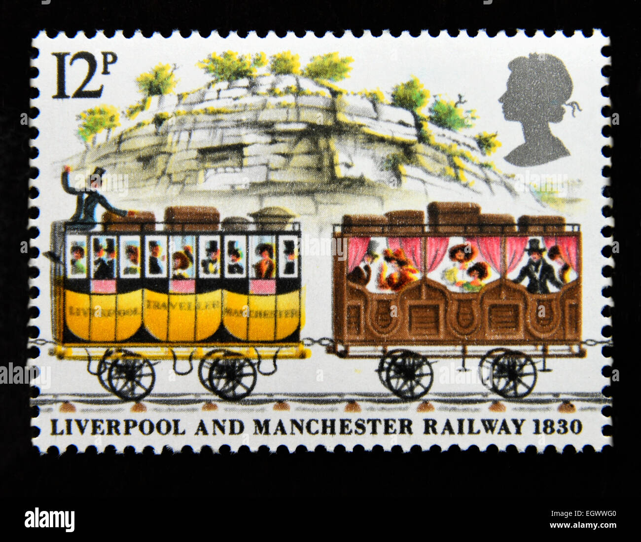 The liverpool manchester railway hi-res stock photography and images ...