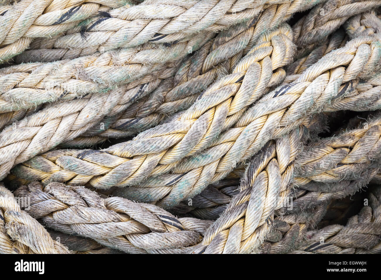 Dark gray nautical rope, closeup background texture Stock Photo - Alamy