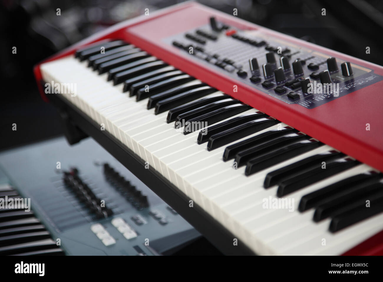 close up of the musical keyboard Stock Photo - Alamy