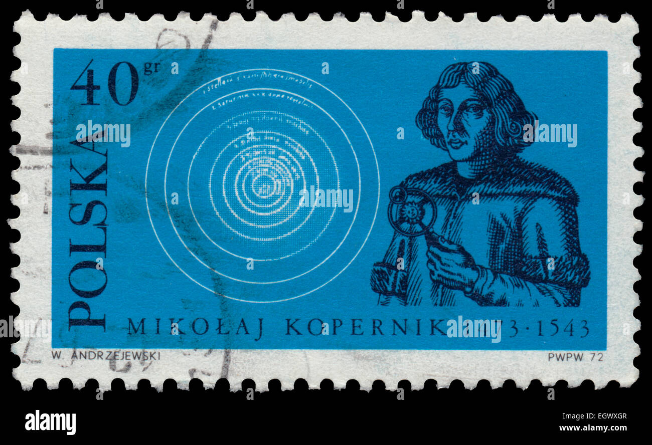 Nicolaus copernicus stamp hi-res stock photography and images - Alamy