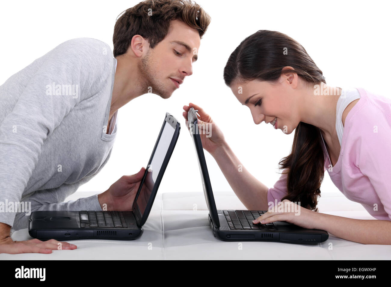 Man stealing a glance Stock Photo - Alamy