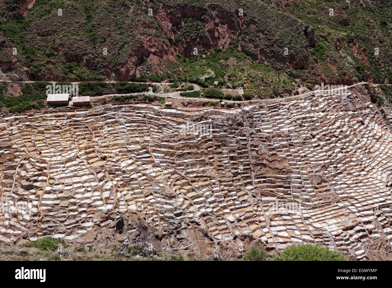 Peru salt deposits hi-res stock photography and images - Alamy