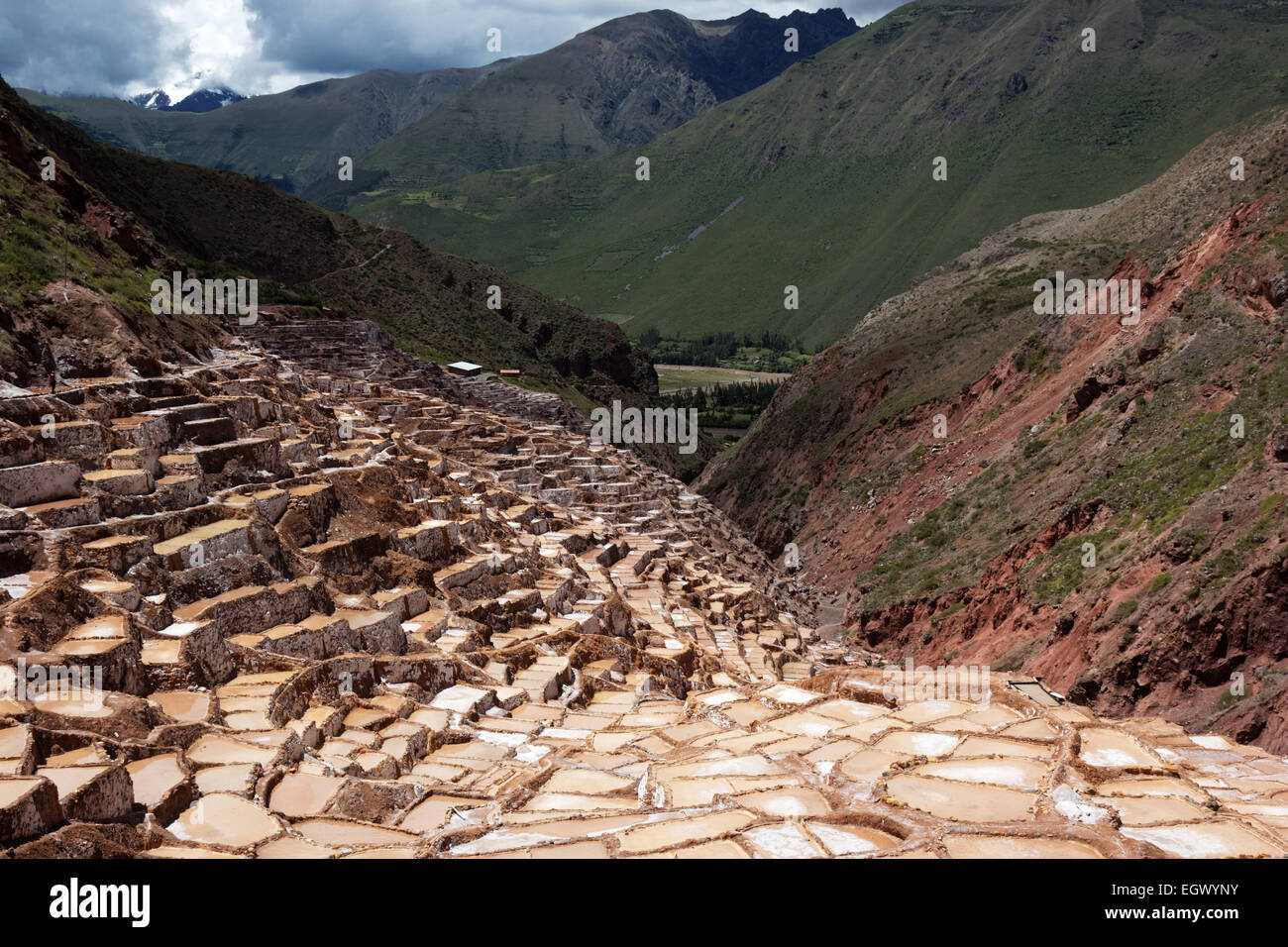 Peru salt deposits hi-res stock photography and images - Alamy
