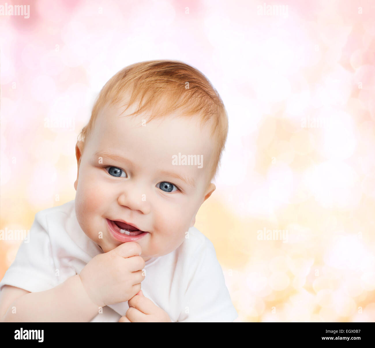 smiling little baby Stock Photo - Alamy