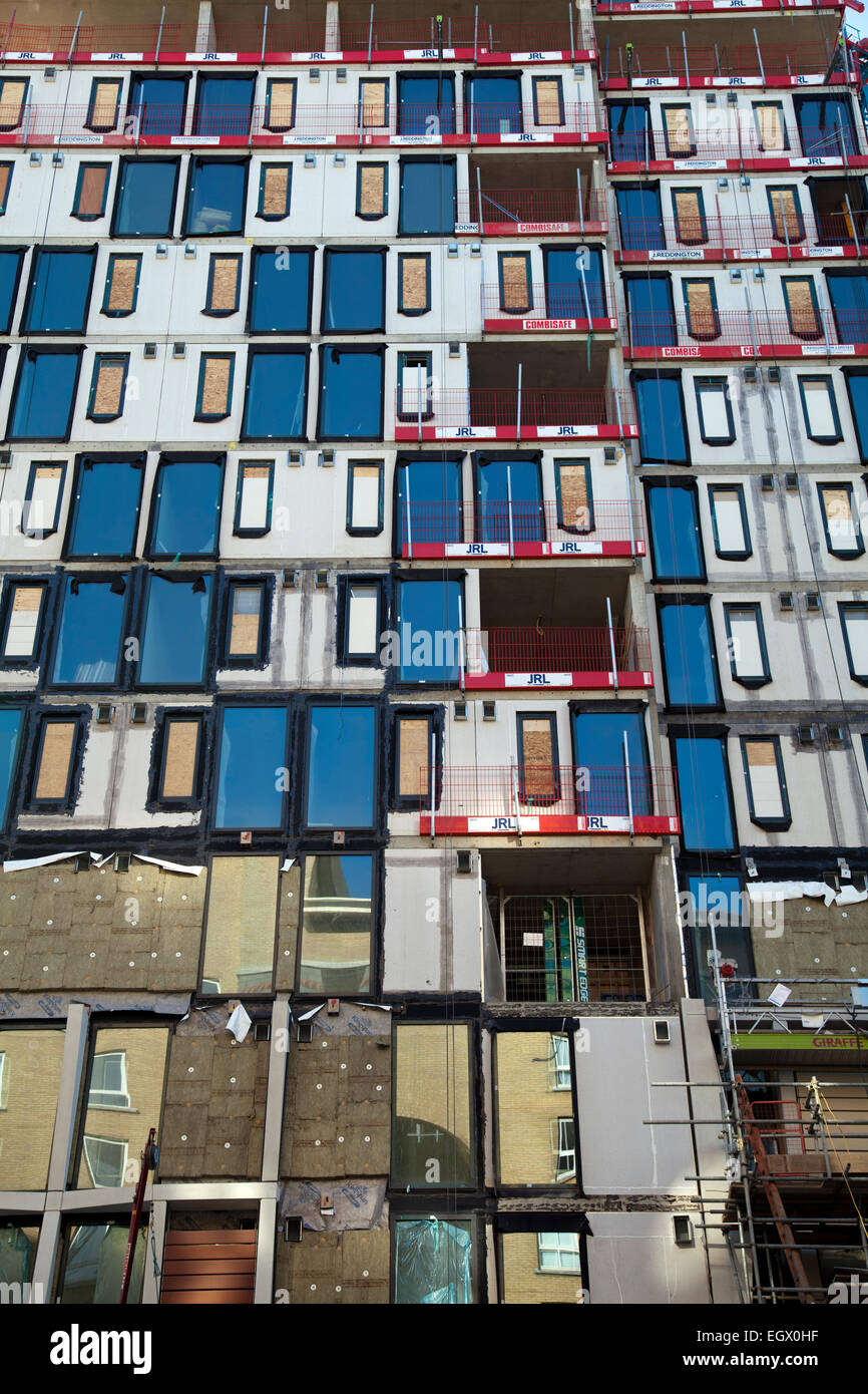 Commercial Road Construction by JRL in London 's East End - UK Stock ...