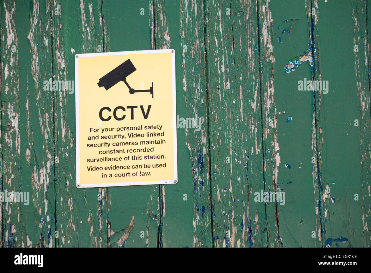 Cctv sign hi-res stock photography and images - Alamy