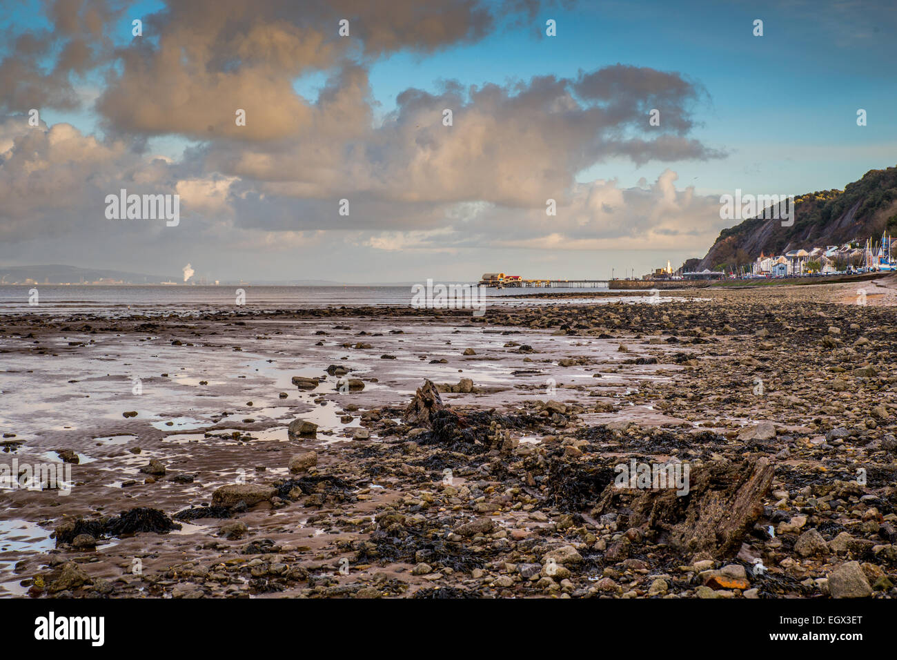 View of Swansea beach Stock Photo - Alamy