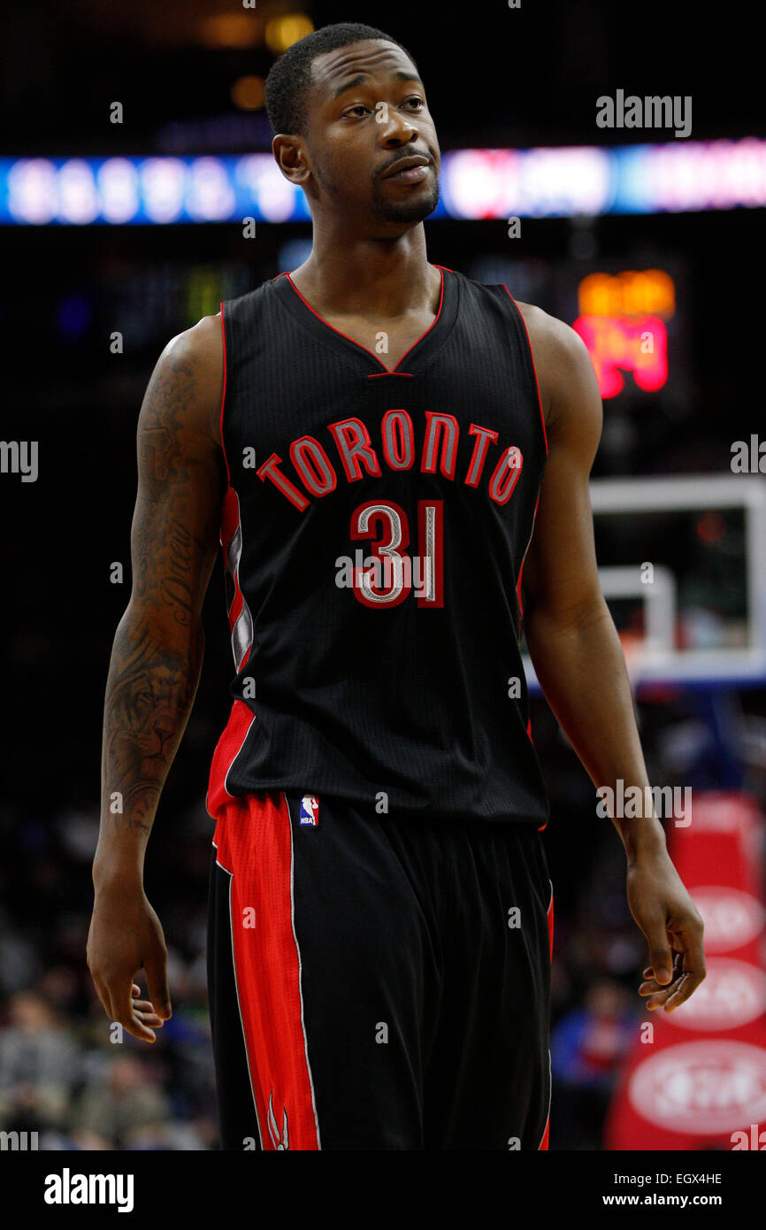 Philadelphia, Pennsylvania, USA. 02nd Mar, 2015. Toronto Raptors ...