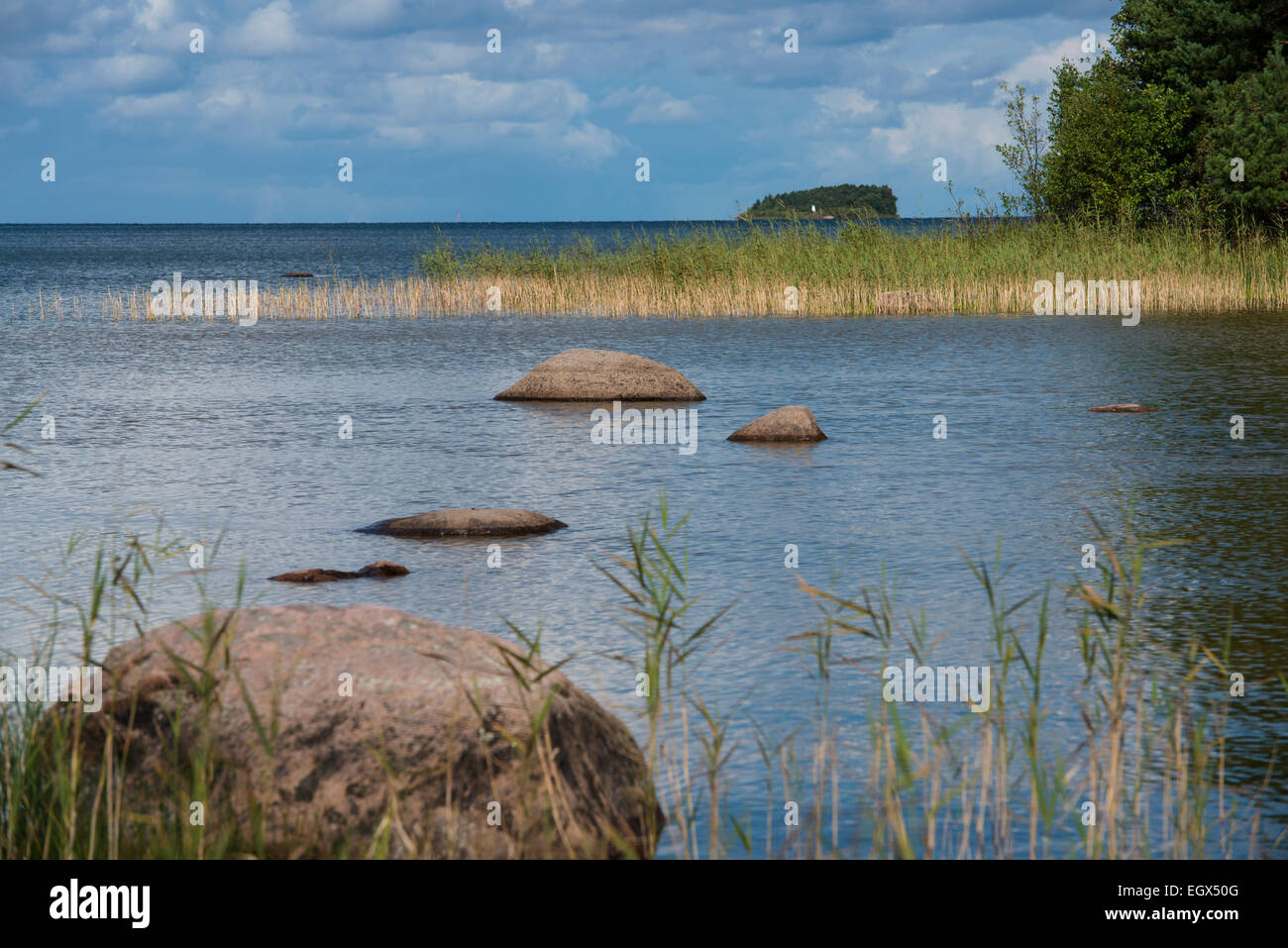 Lake Vänern, Värmland, Sweden, Vänern, Mariestad, Västra Götalands län ...