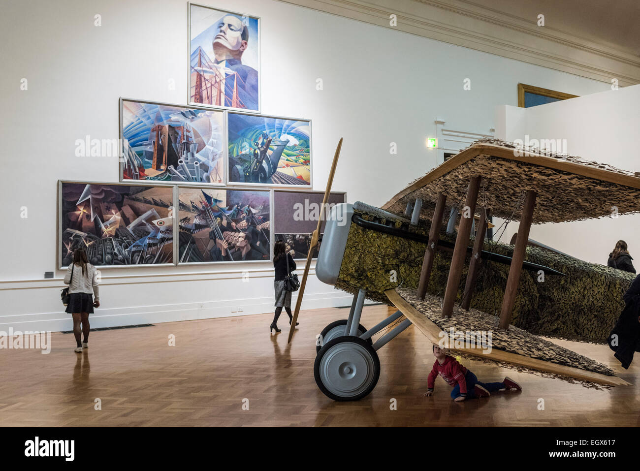 Rome. Italy. GNAM National Gallery of Modern Art. Galleria nazionale d ...