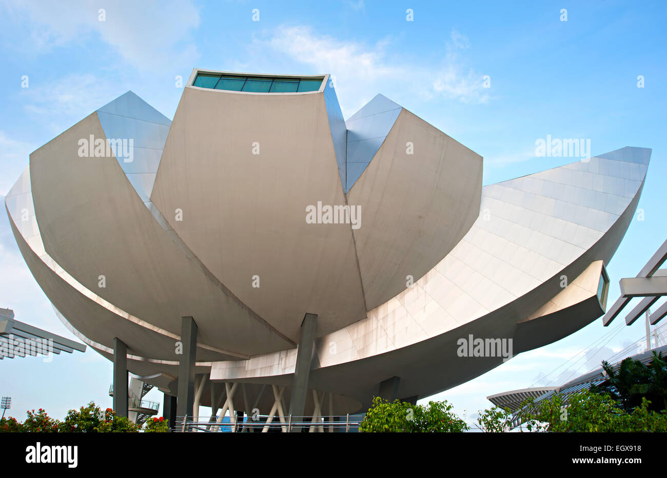 ArtScience Museum in Singapore. It is one of the attractions at Marina ...