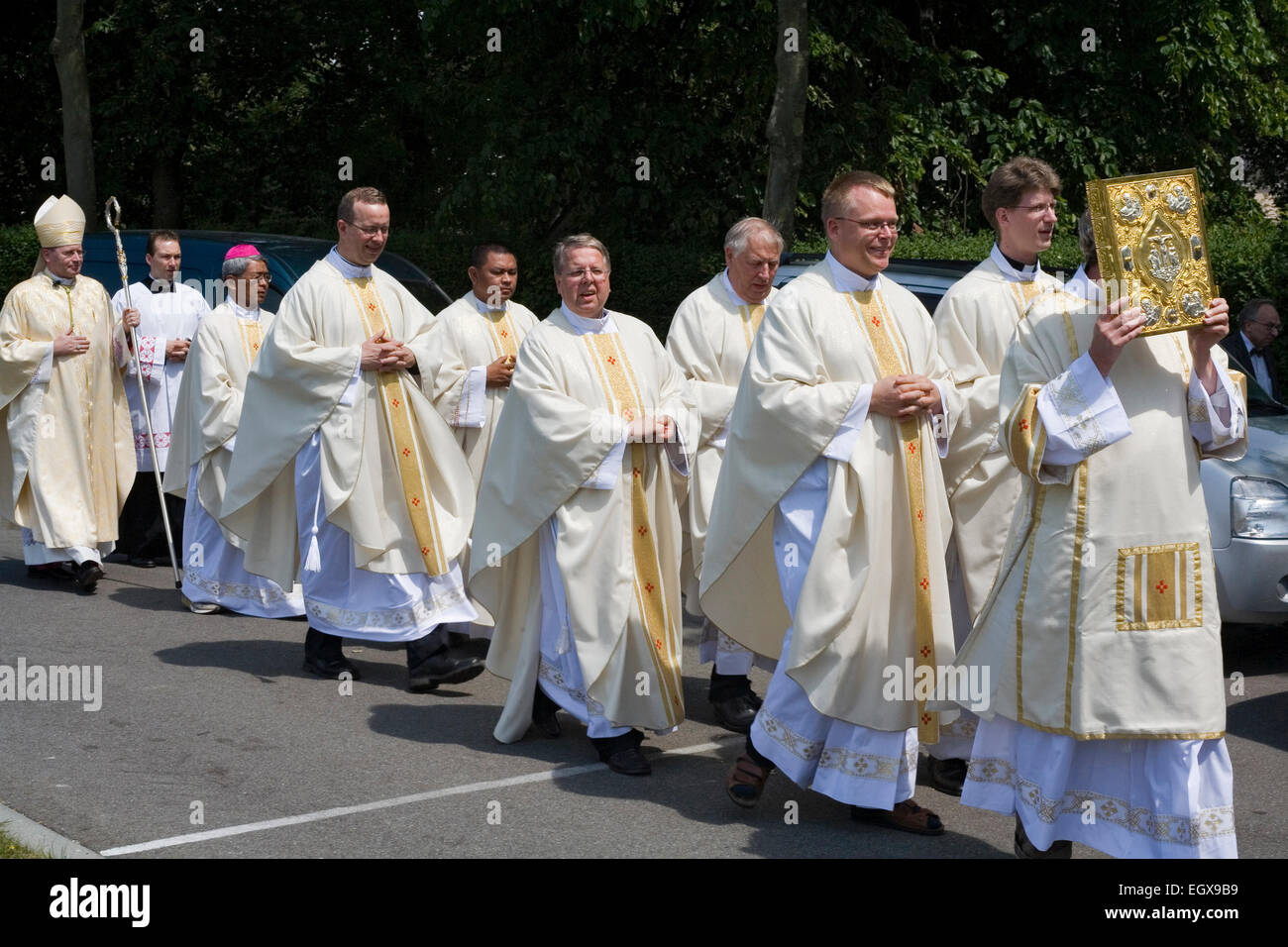 Christianity-Roman Catholicism: Netherlands Dokkum Procession with ...