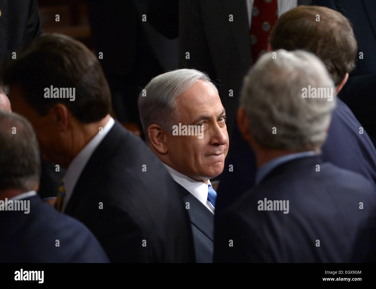 Washington, DC, USA. 3rd Mar, 2015. Israeli Prime Minister Benjamin ...