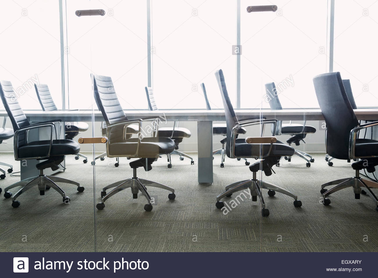 Empty conference room with chairs business hi-res stock photography and ...