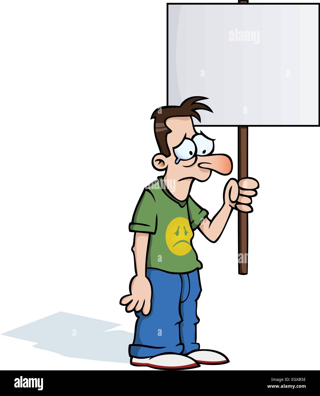 Sad and empty Stock Vector Images - Alamy