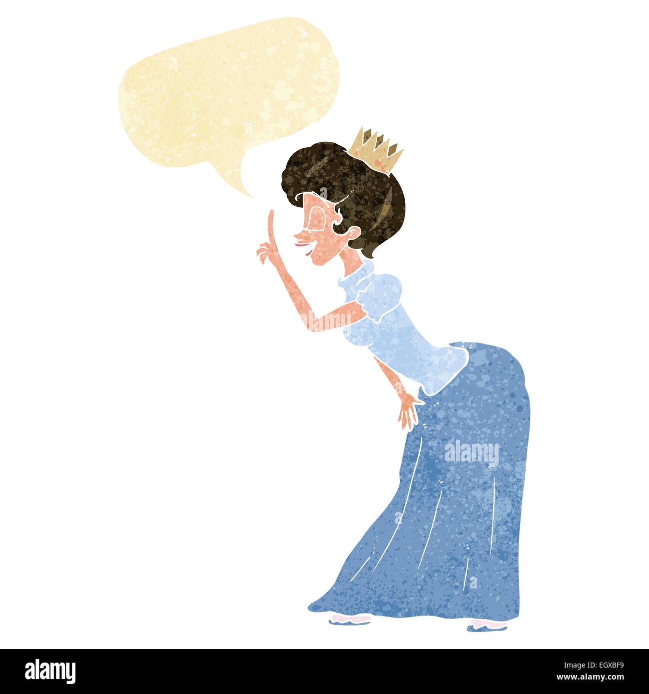 Princess talking Stock Vector Images - Alamy