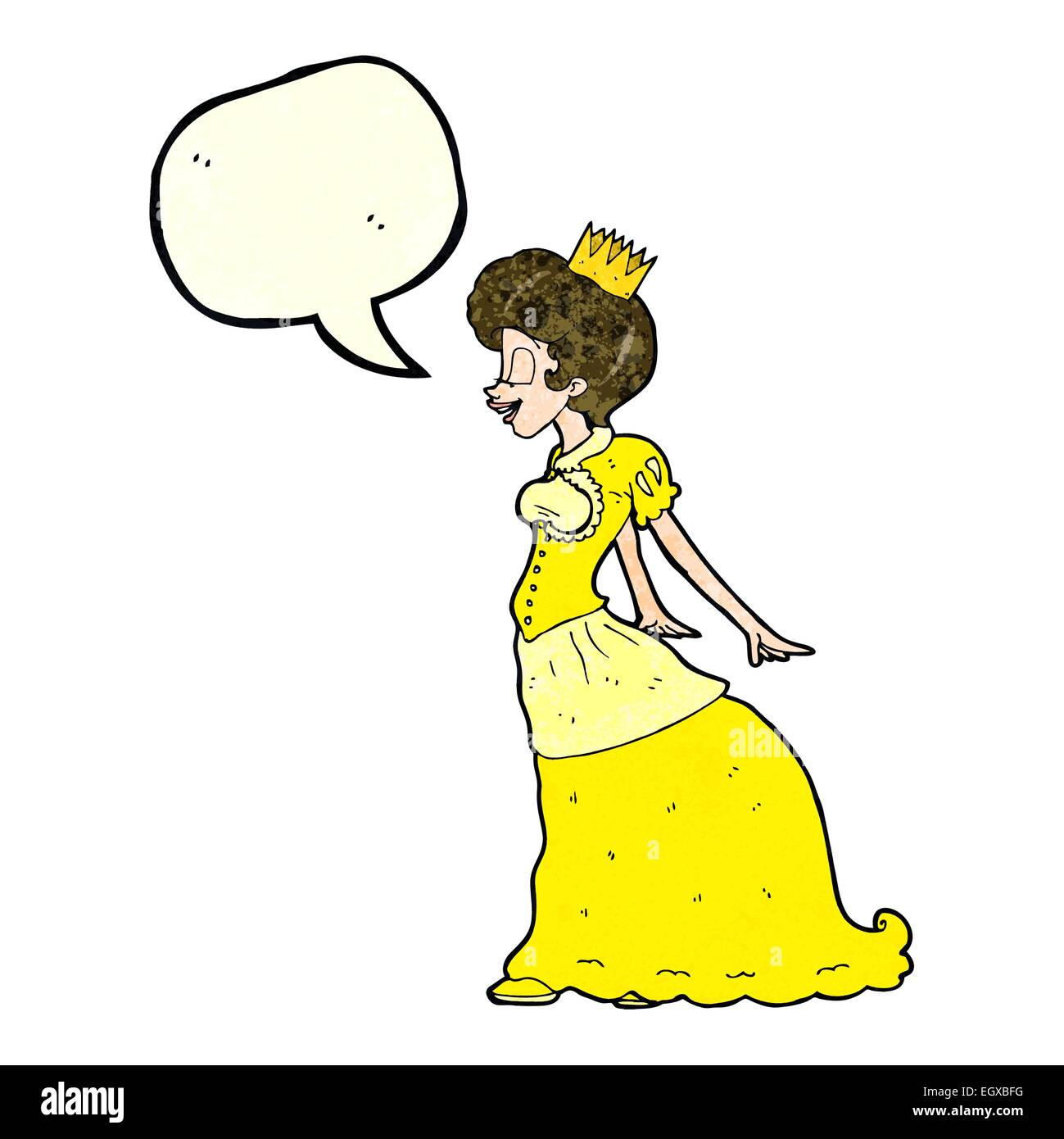 Princess talking Stock Vector Images - Alamy