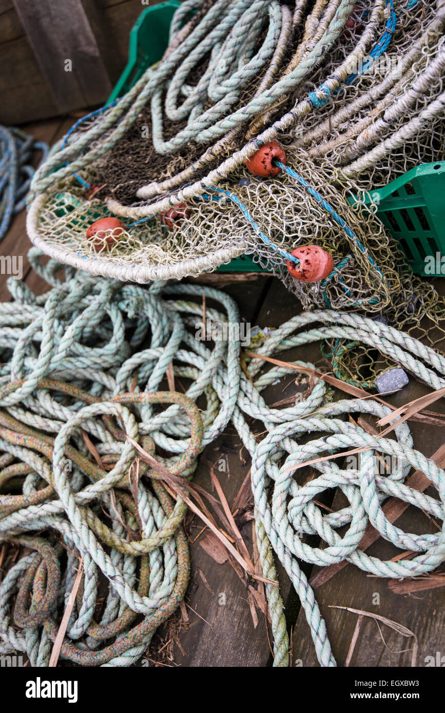 Wire fishing nets hi-res stock photography and images - Alamy