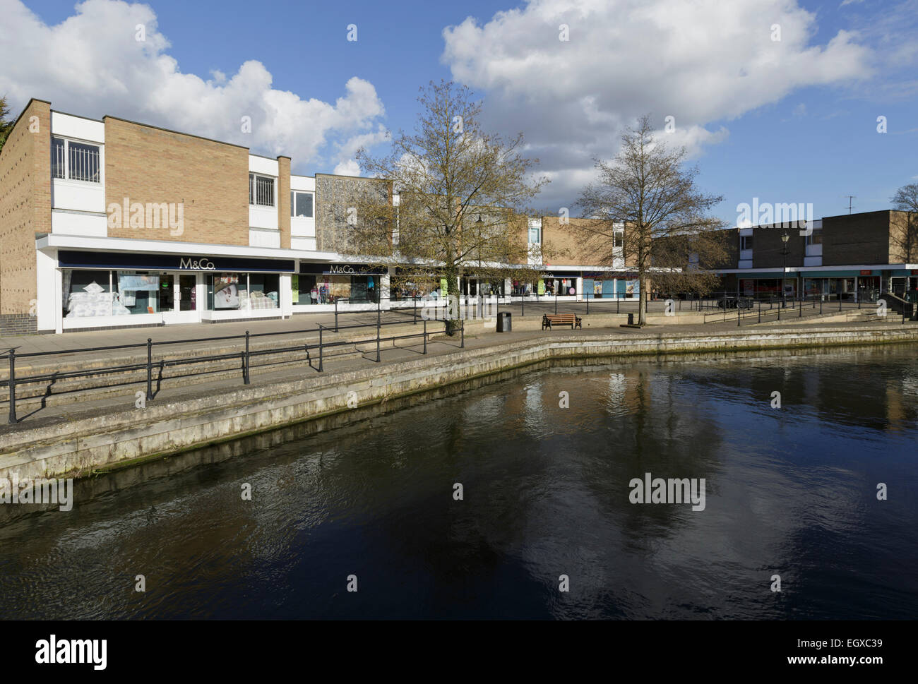 Riverside shops Thetford on The Little Ouse River, Thetford ...