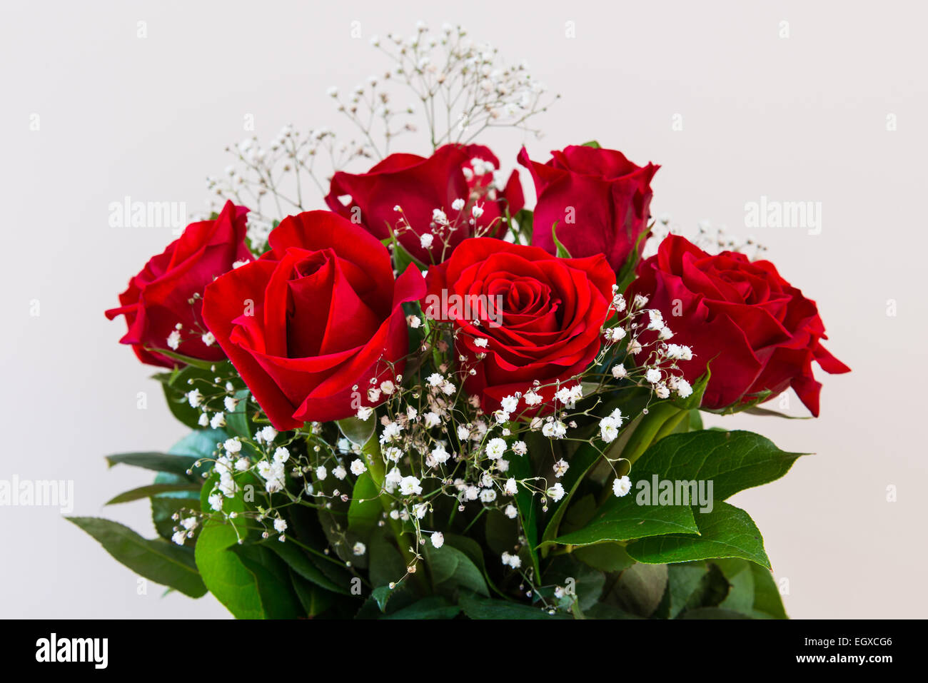 valentines red roses Stock Photo - Alamy
