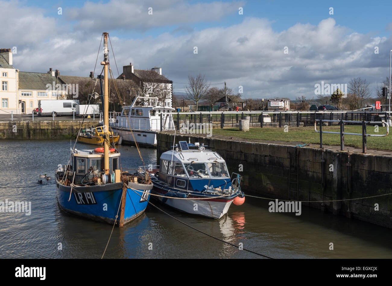 Glasson dock near lancaster lancashire hi-res stock photography and ...