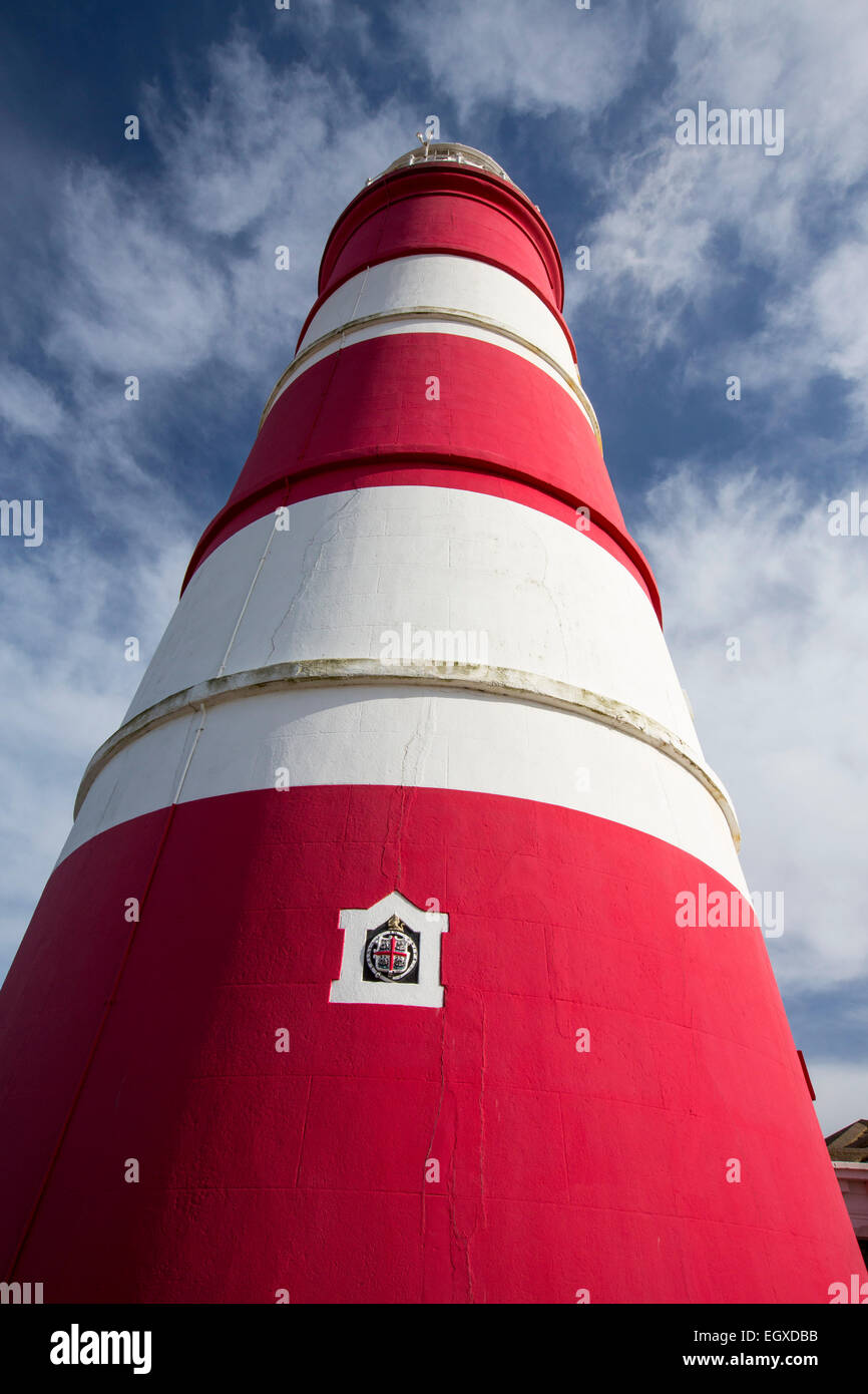 The lighthouse at Happisburgh on the Norfolk coast, UK Stock Photo - Alamy