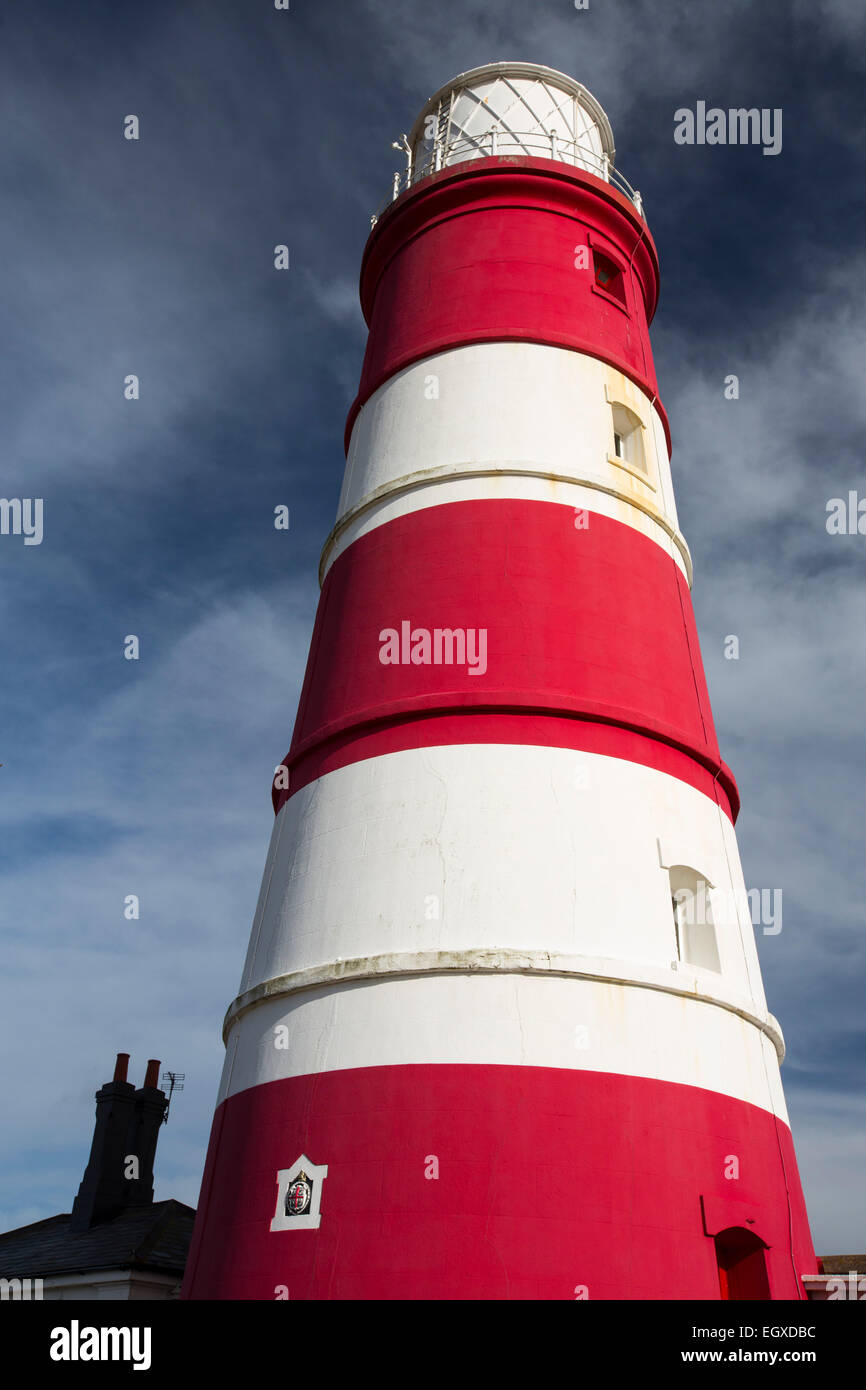 The lighthouse at Happisburgh on the Norfolk coast, UK Stock Photo - Alamy