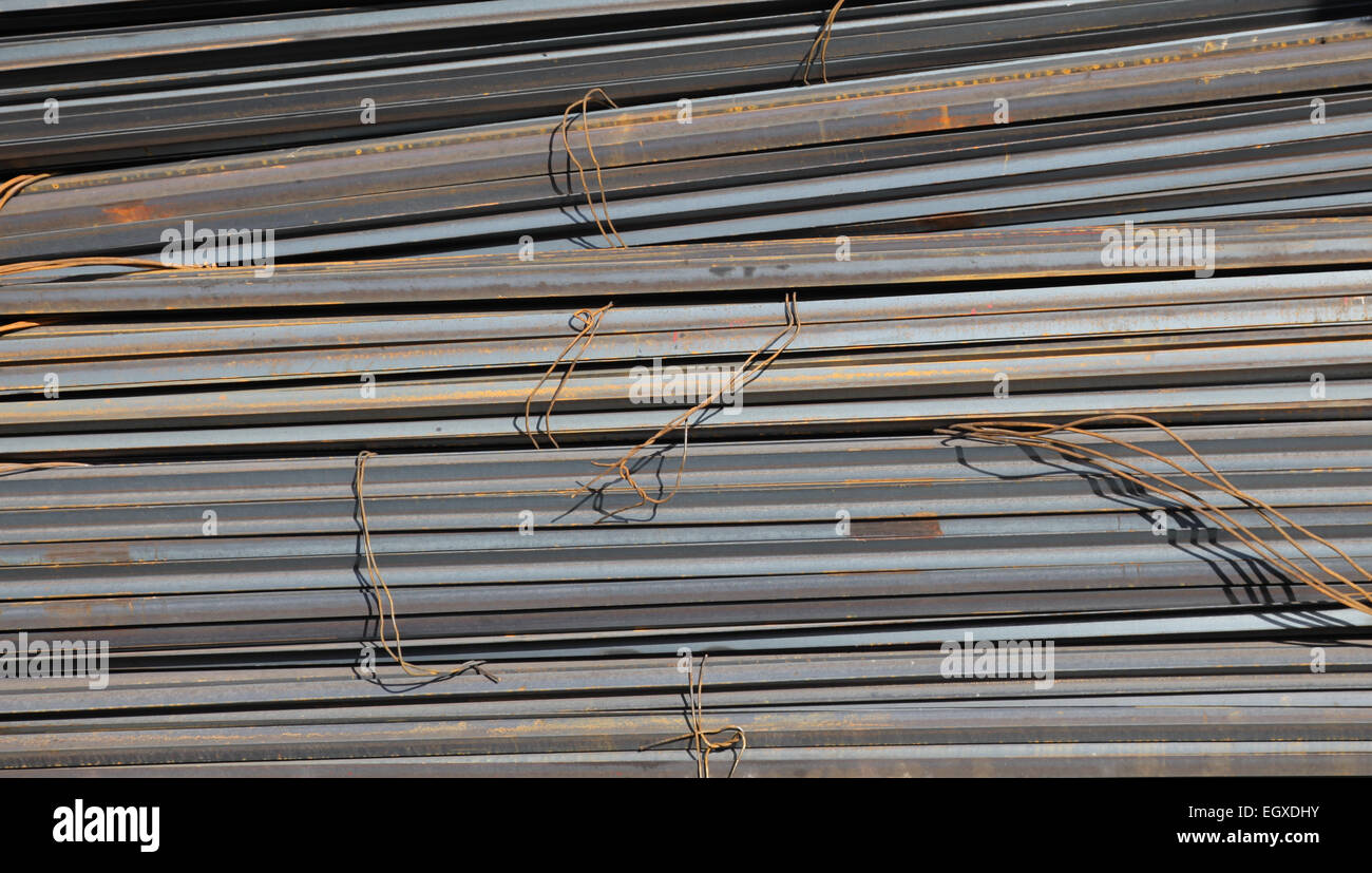 metal profile angle for use in structures, warehouse Stock Photo - Alamy