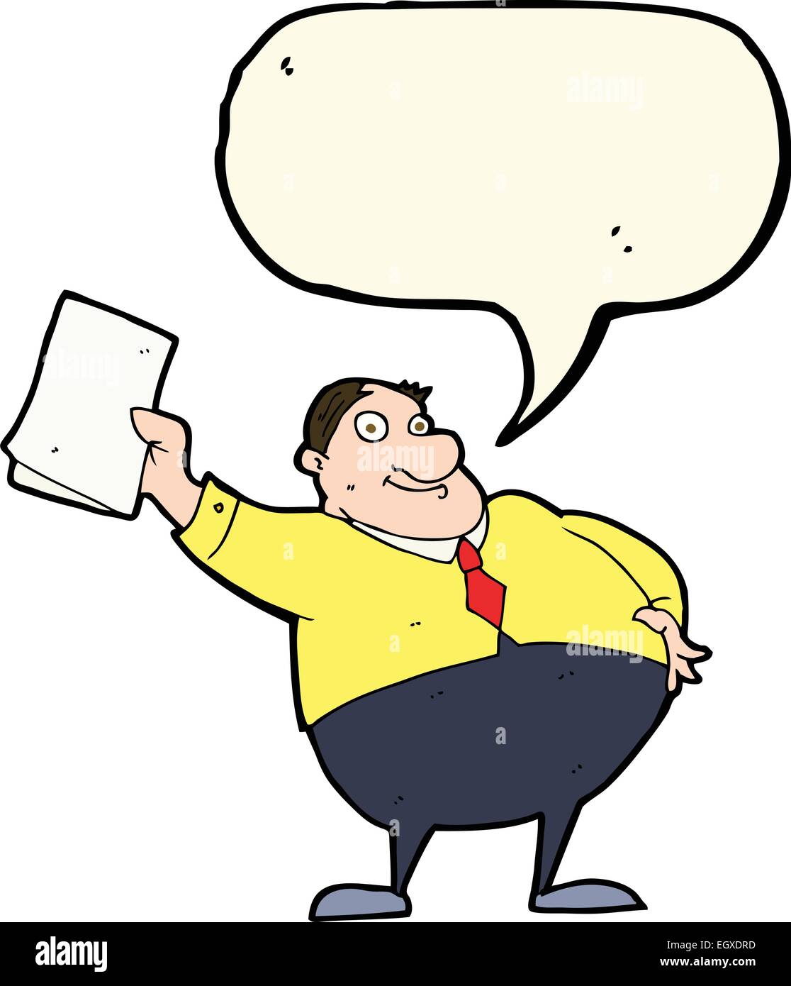 Papers talking Stock Vector Images - Alamy