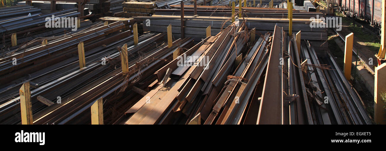 Logistics complex for unloading, loading and storage of metal Stock ...