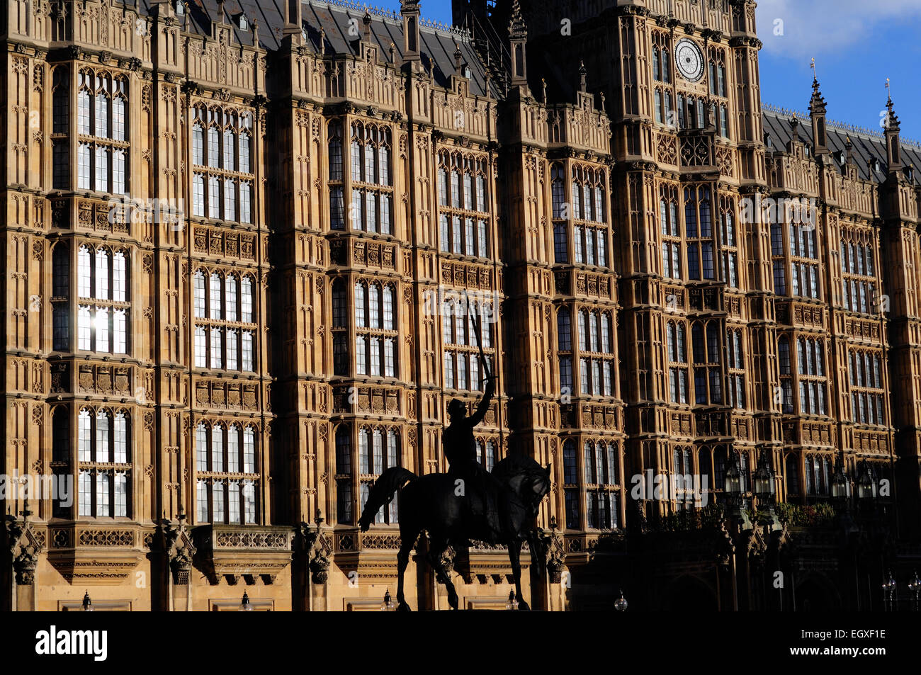 Palace Of Westminster London Stock Photo - Alamy