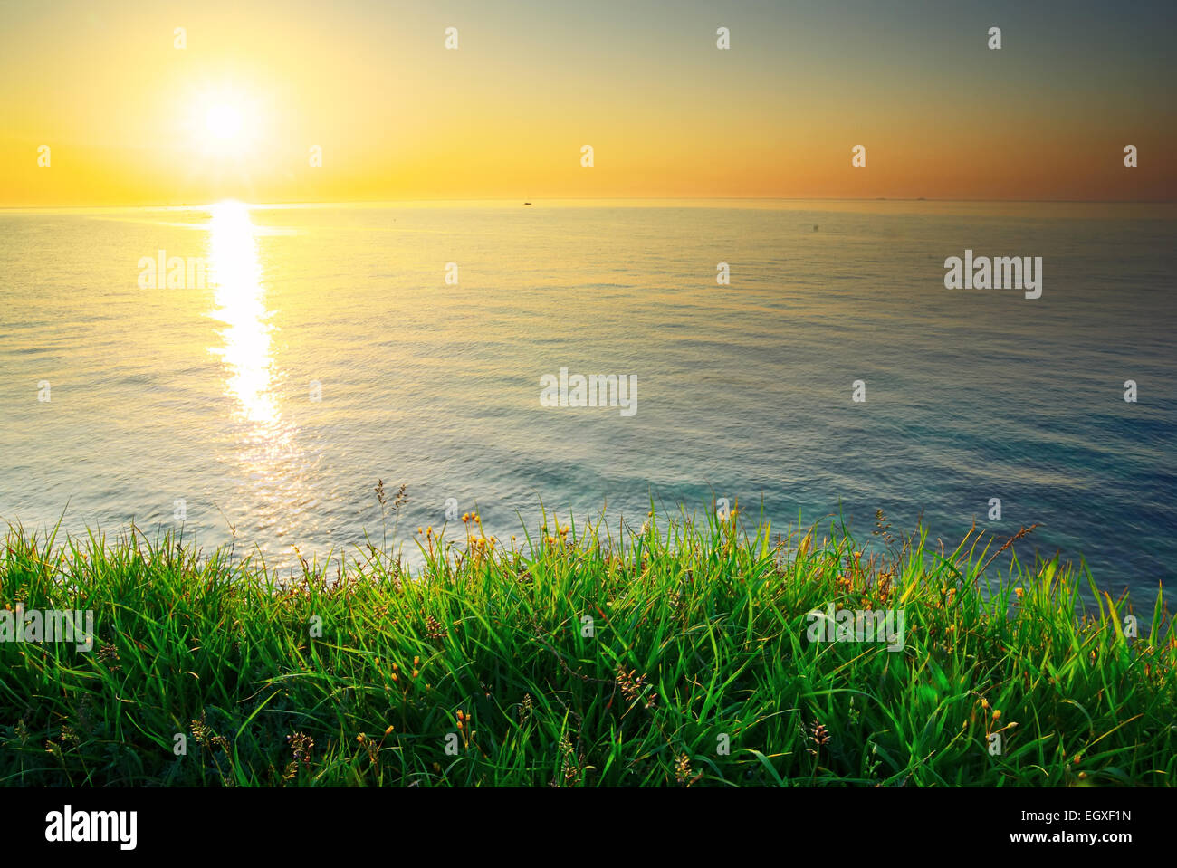 Sunlight landscape hi-res stock photography and images - Alamy