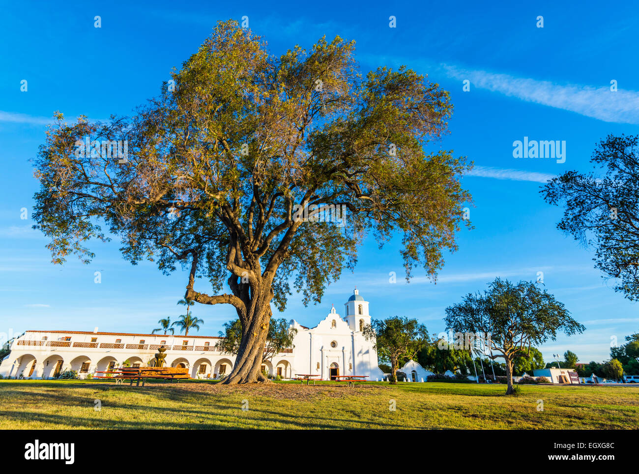 Mission San Luis Rey De Francia (founded 1798). Oceanside, California ...
