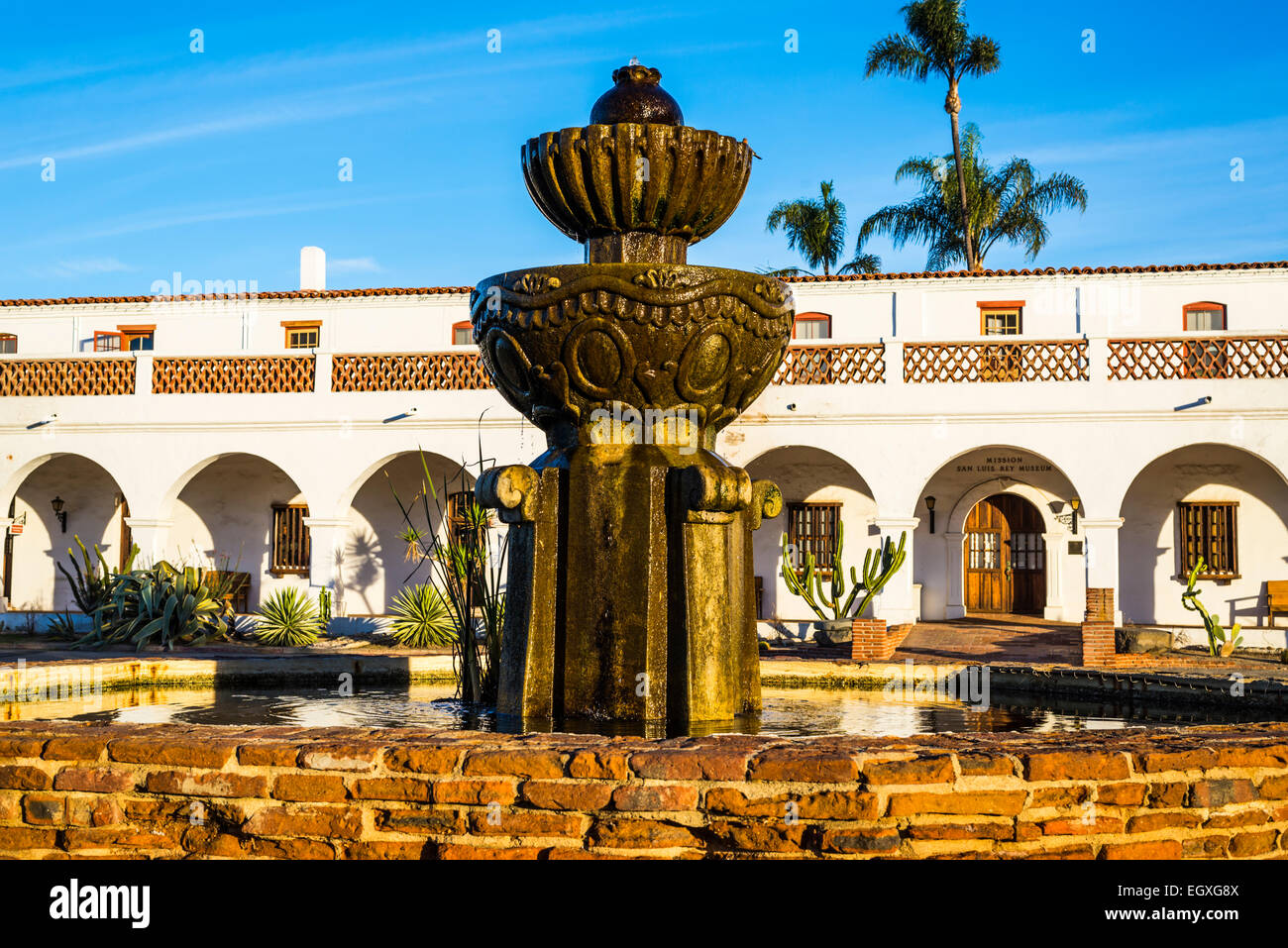 Mission san luis rey de francia hi-res stock photography and images - Alamy