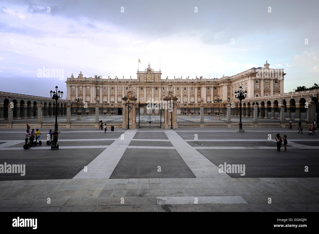 Royal Palace Palacio Real Stock Photo - Alamy