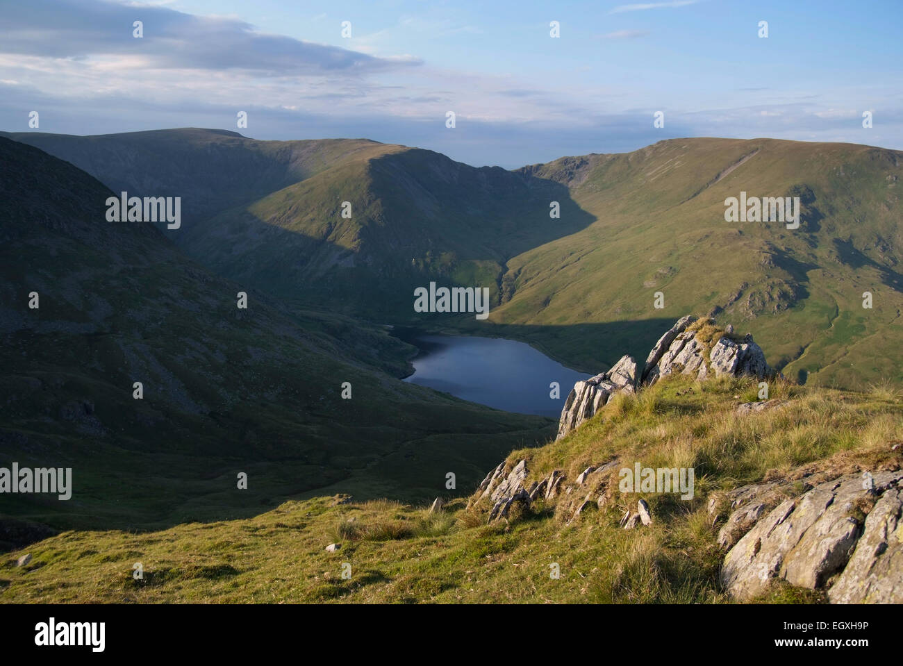 Kentmere summer evening. Kentmere pike Kentmere fells Yoke Ill Bell ...