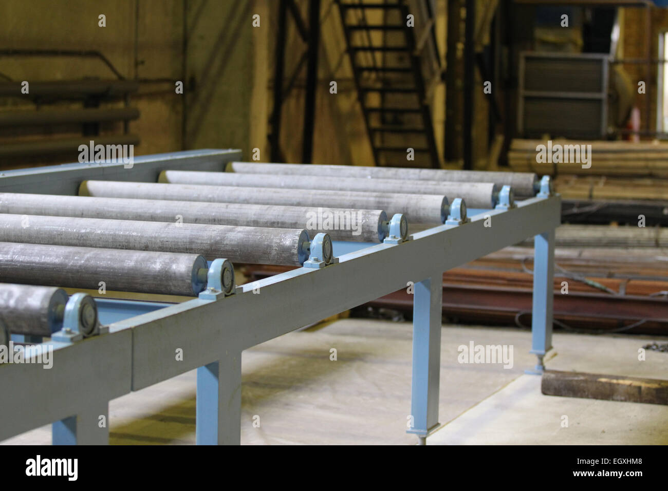 system of rollers for feeding and movement of various metal rolling ...