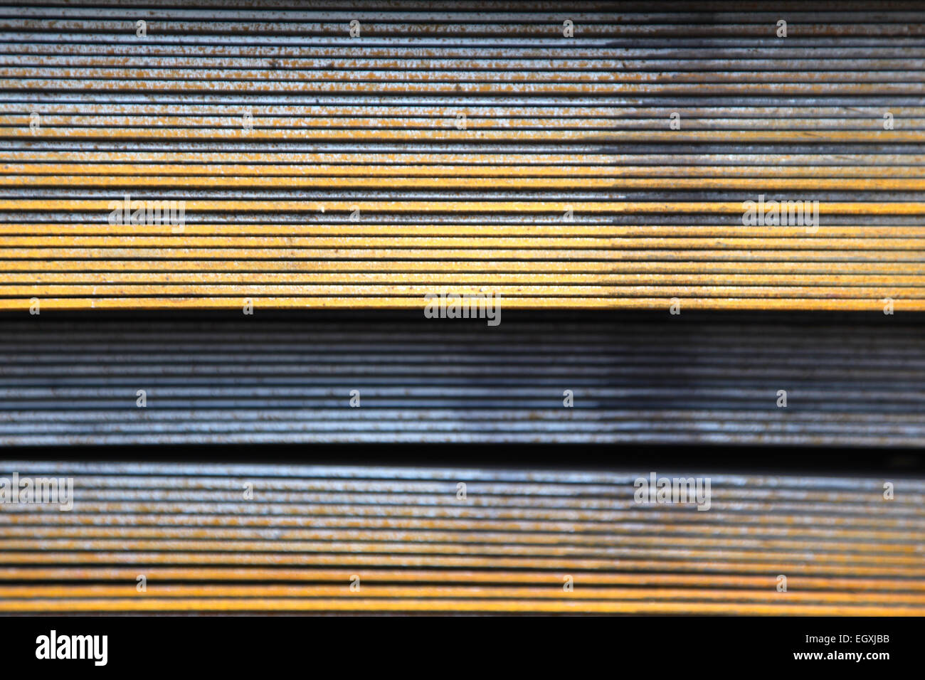 metal sheets stacked on each other in stock Stock Photo - Alamy