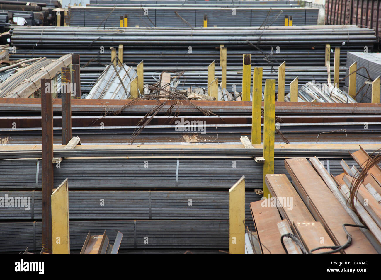Logistics complex for unloading, loading and storage of metal Stock ...
