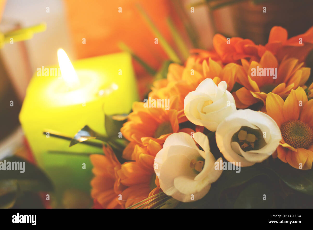 Candle back light hi-res stock photography and images - Alamy