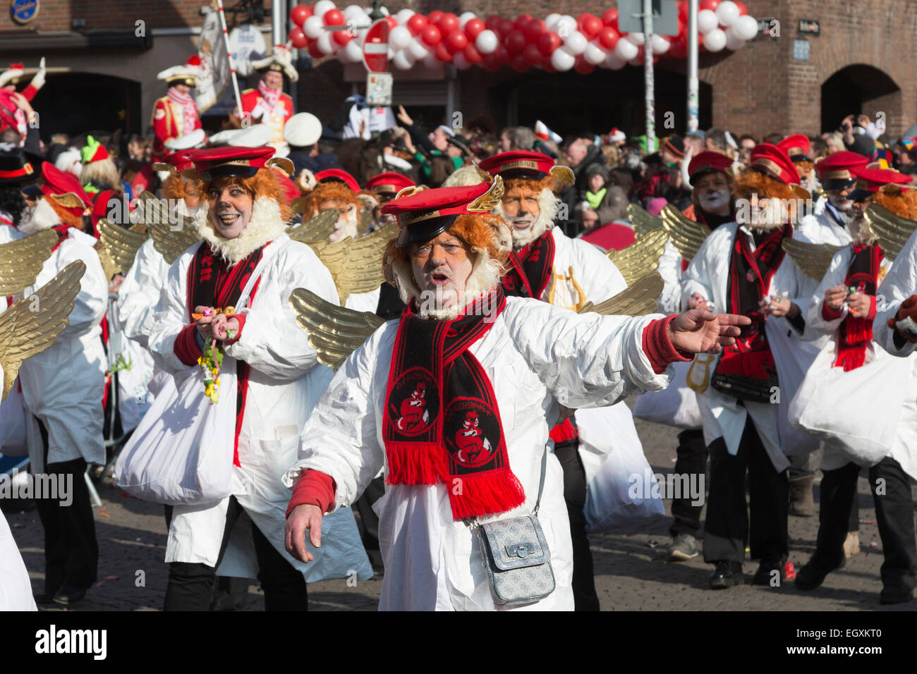 Düsseldorf, Germany. 16 February 2015. The traditional Shrove Monday ...