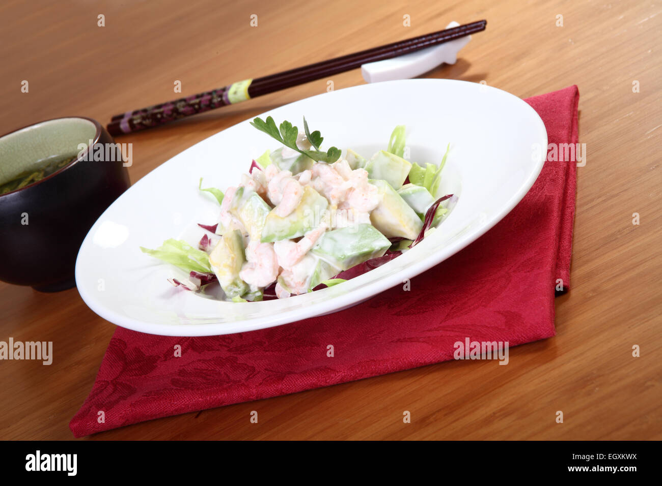 Japanese menu of fish Stock Photo - Alamy
